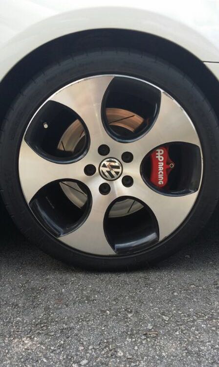 18” 5x112 MK6 Volkswagen Detroit rims for GTI, Car Accessories, Tyres ...