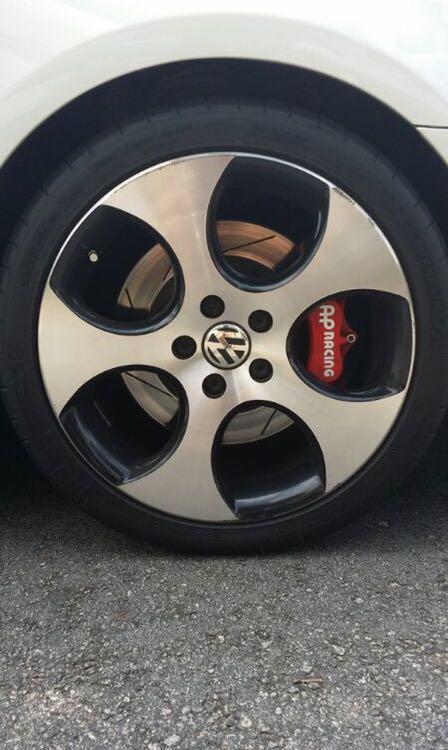 18” 5x112 MK6 Volkswagen Detroit rims for GTI, Car Accessories, Tyres ...