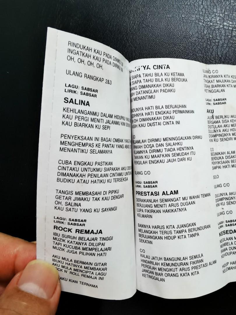 1st Press SABSAR Borneo Kid Kaset, Hobbies & Toys, Music & Media, CDs ...