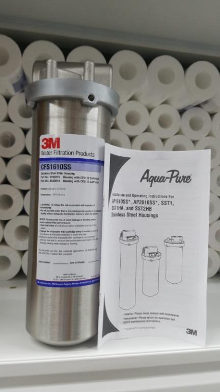 3M CFS1610SS 不鏽鋼過濾桶 Stainless Steel Housings AP1610近款, 另有Everpure H104 ...