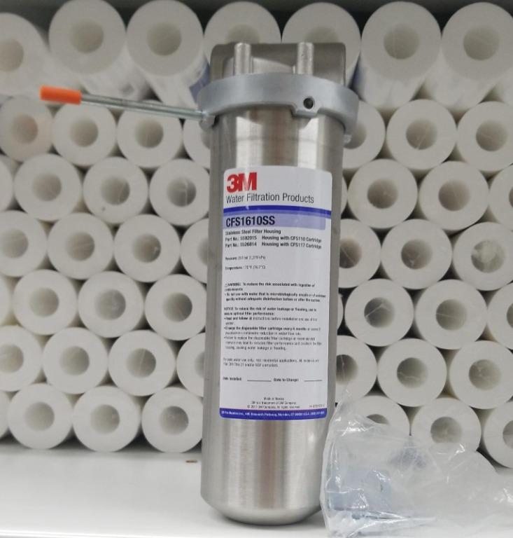 3M CFS1610SS 不鏽鋼過濾桶 Stainless Steel Housings AP1610近款, 另有Everpure H104 ...