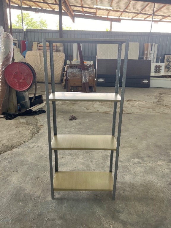 4 Tier Display Rack / Rak Paparan 4 Tingkat, Furniture & Home Living ...