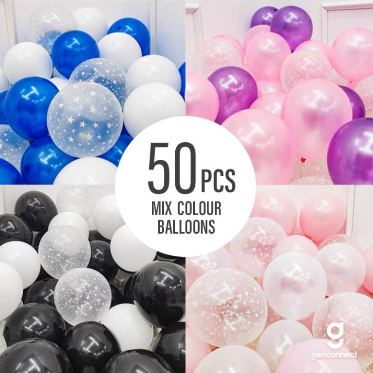 50PCS BALLOON SET! Helium balloons, Hobbies & Toys, Stationery & Craft ...