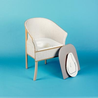 長者便椅 Basketweave Commode Chair, Made in UK, 傢俬＆家居, 浴室、廚房用品配件 - Carousell