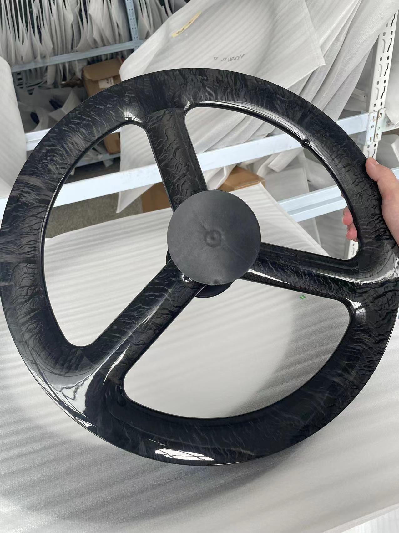 🔥IN STOCK SALE 20 Inch 406/451 3K Glossy / Marble Carbon Tri Spoke Disc ...