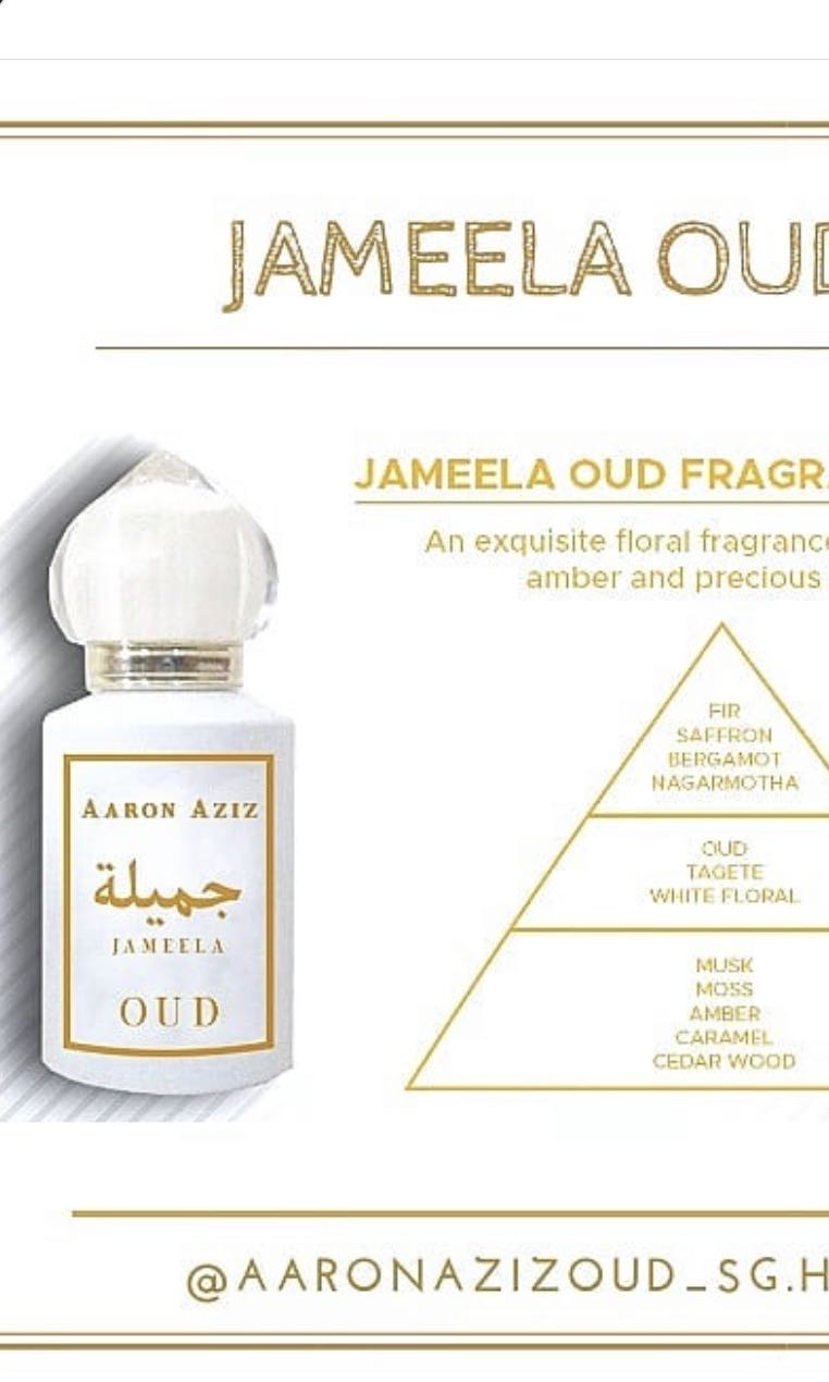 Aaron Aziz Jameela OUD, Beauty & Personal Care, Fragrance & Deodorants ...