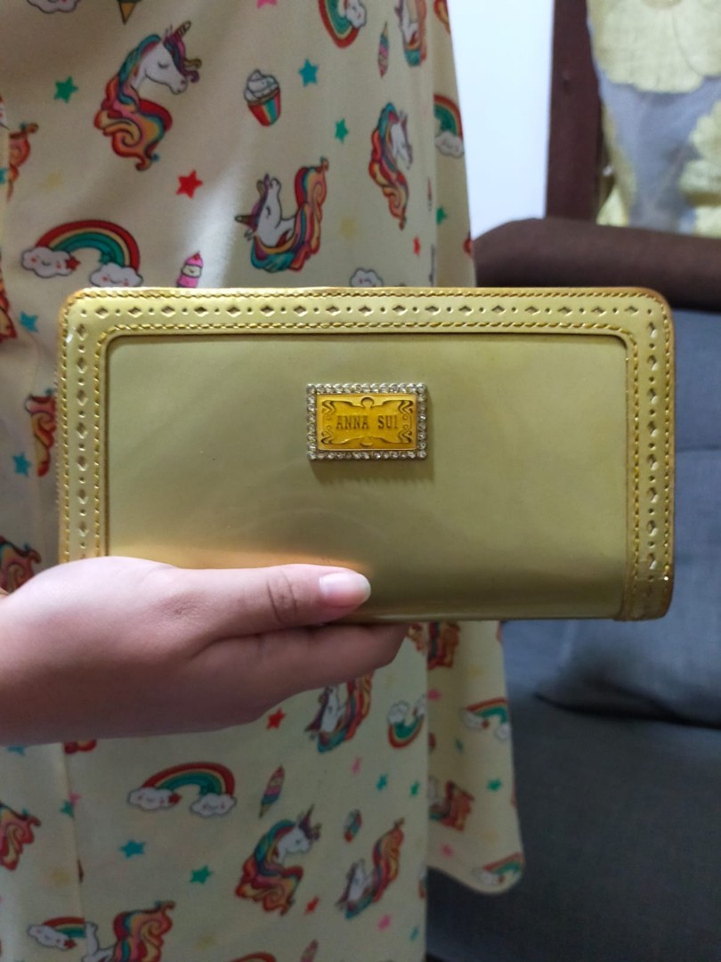Anna Sui Long Wallet, Women's Fashion, Bags & Wallets, Wallets & Card ...