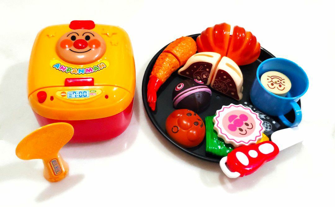 Anpanman rice cooker set, Hobbies & Toys, Toys & Games on Carousell