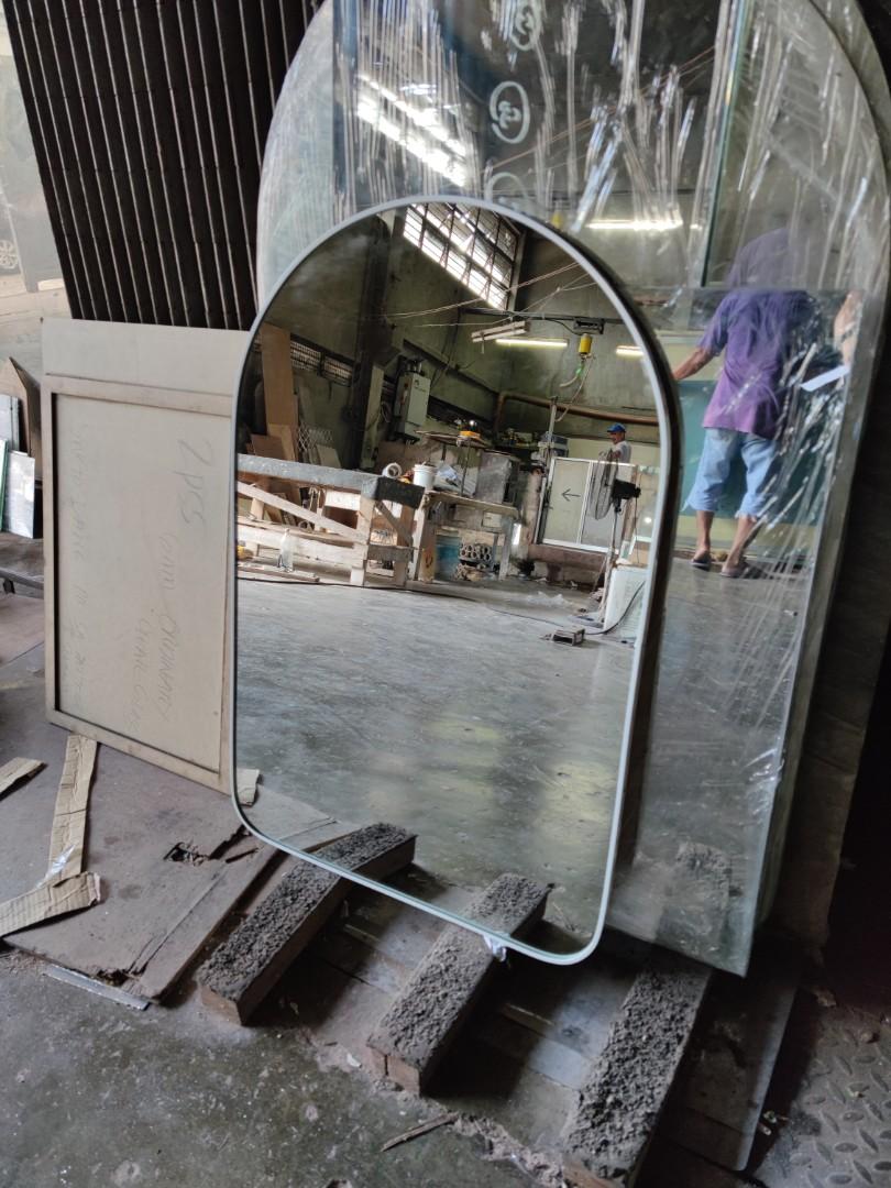 Arc mirror with rounded corners, Furniture & Home Living, Home Decor ...