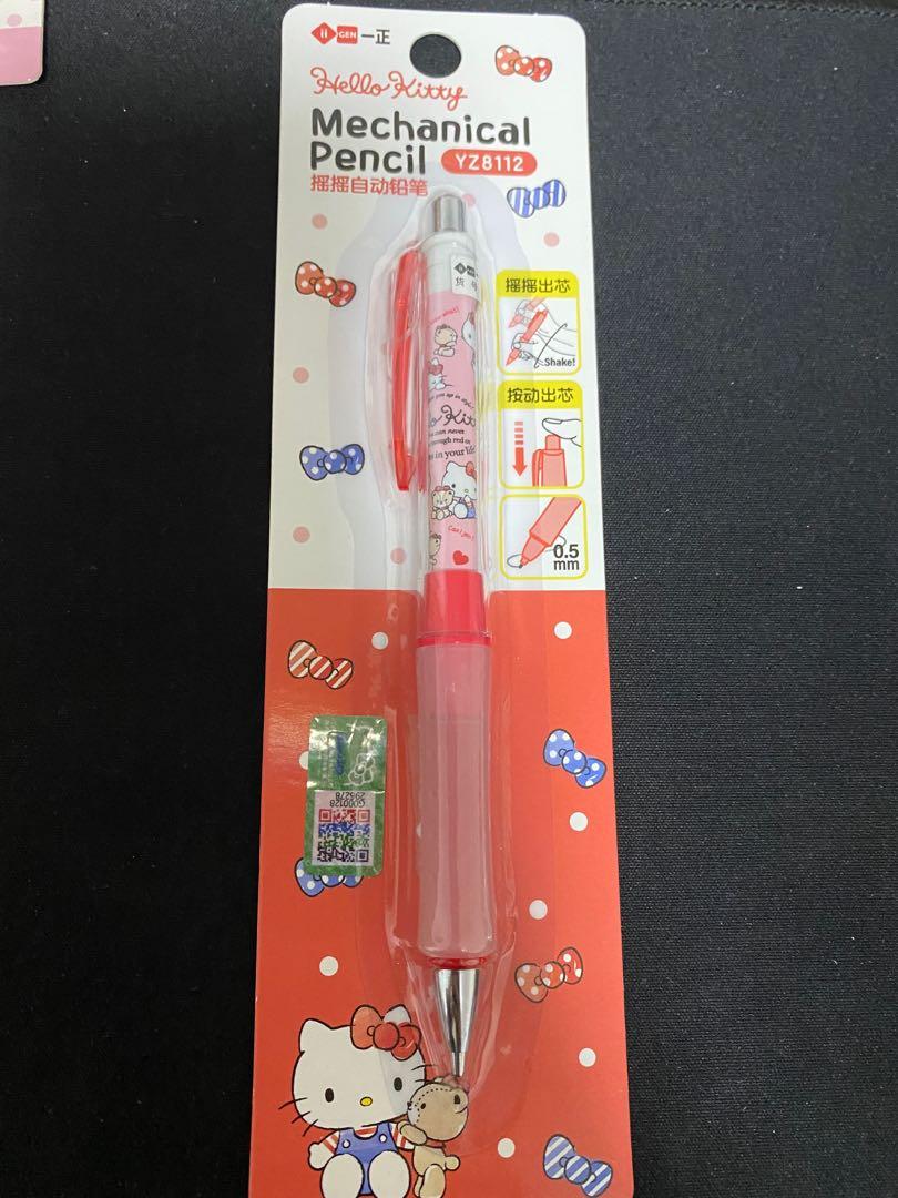 Authentic Hello Kitty Mechanical Pencil, Hobbies & Toys, Stationery ...