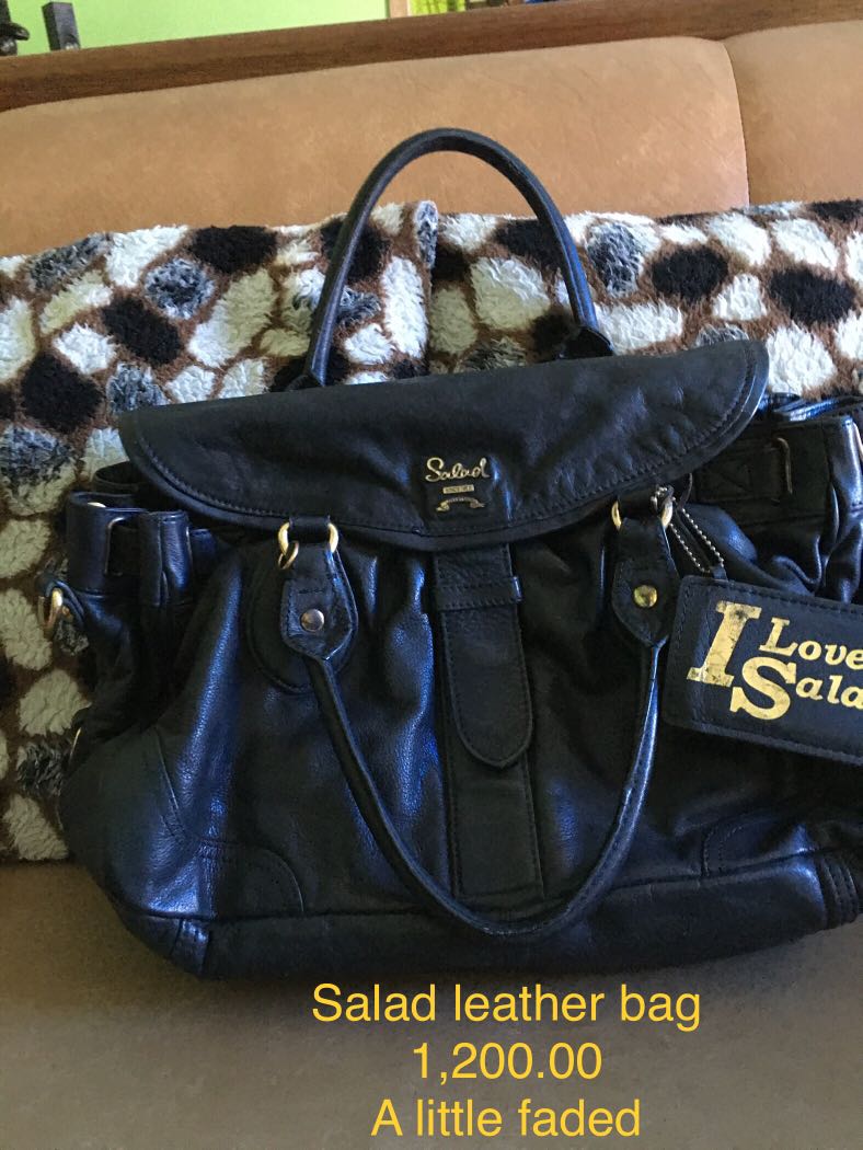 Authentic Salad Leather Bag, Women's Fashion, Bags & Wallets, Shoulder ...