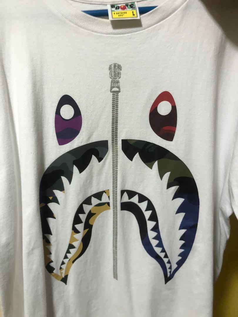 Bape original, Men's Fashion, Tops & Sets, Tshirts & Polo Shirts on ...