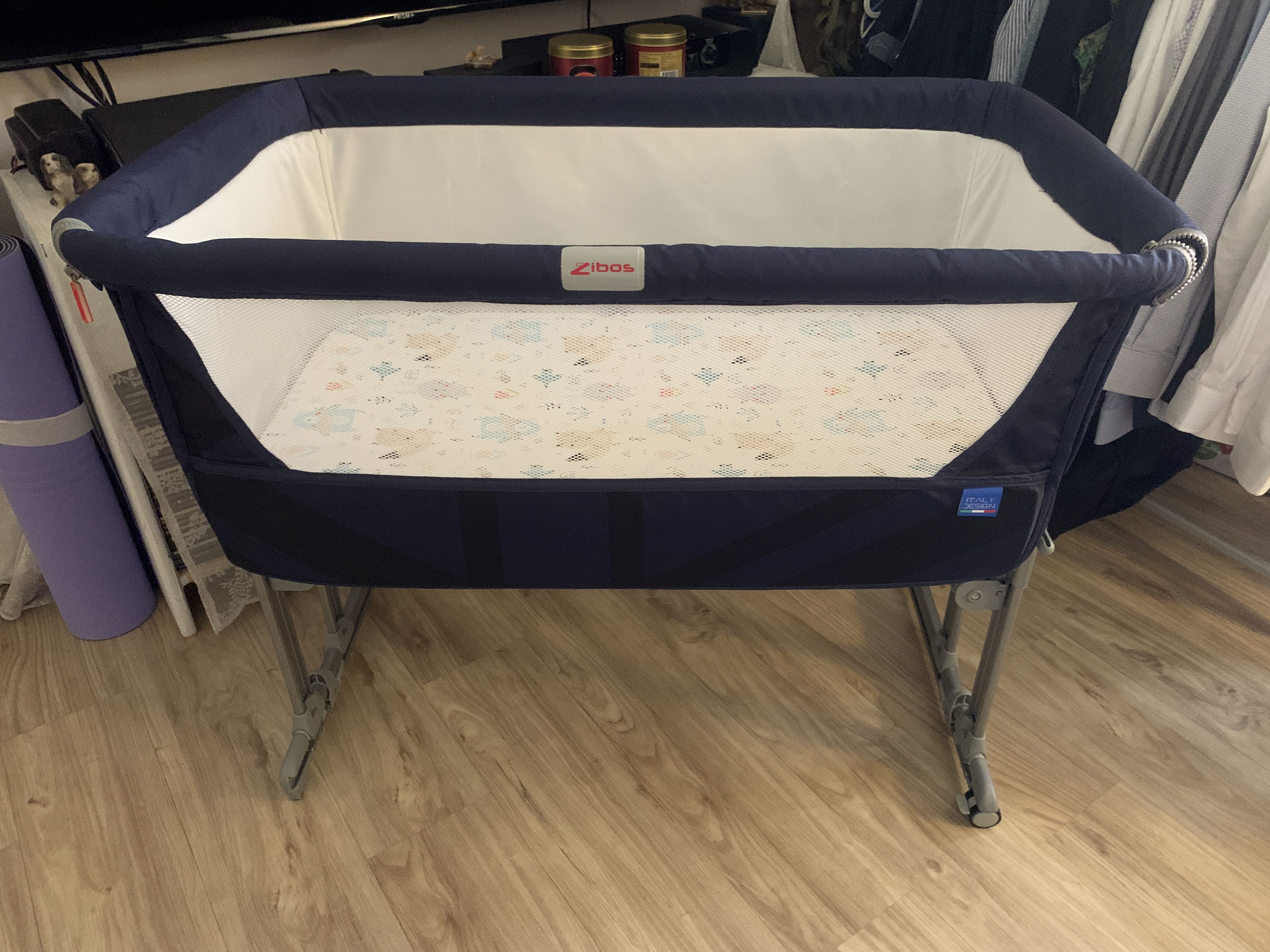 Bedside Cot, Babies & Kids, Baby Nursery & Kids Furniture, Cots & Cribs ...