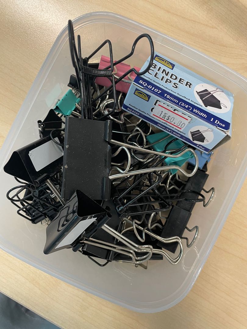 Binder clips, Computers & Tech, Office & Business Technology on Carousell