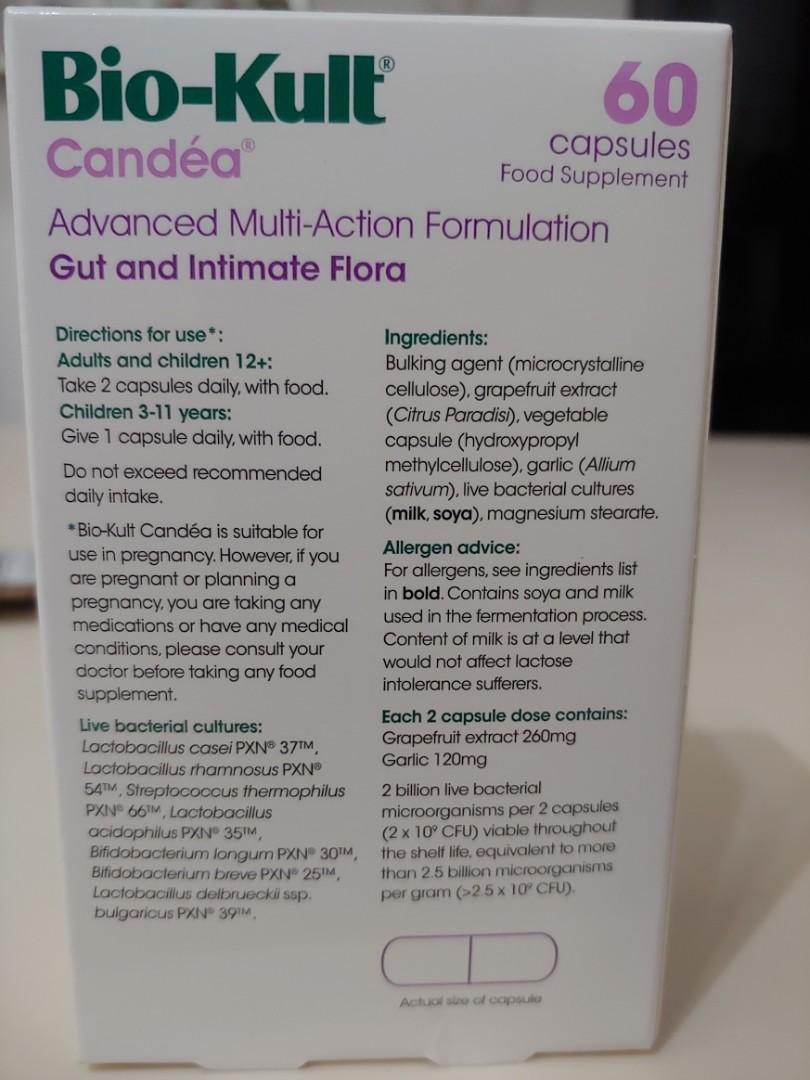 Bio-Kult Candea - (Women) Probiotic for Intimate Flora with Garlic and ...