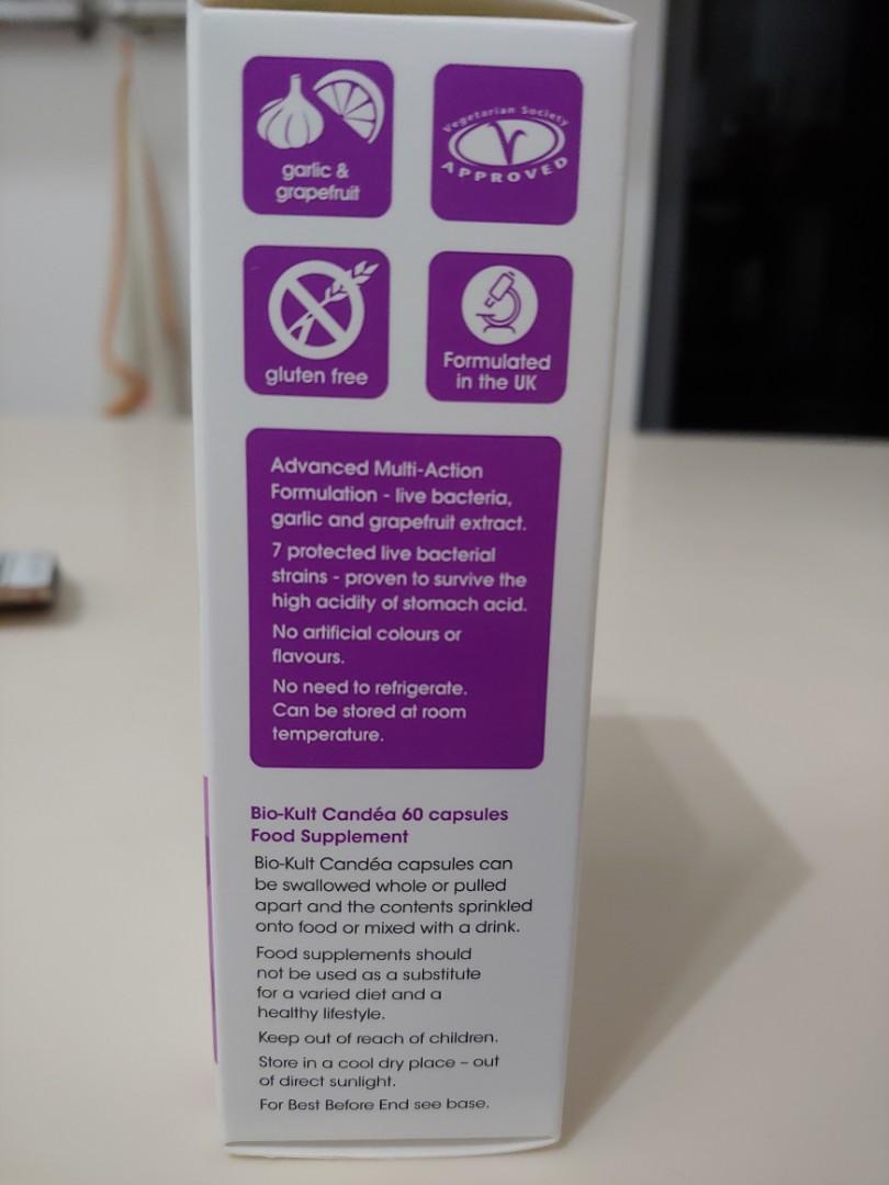 Bio-Kult Candea - (Women) Probiotic for Intimate Flora with Garlic and ...