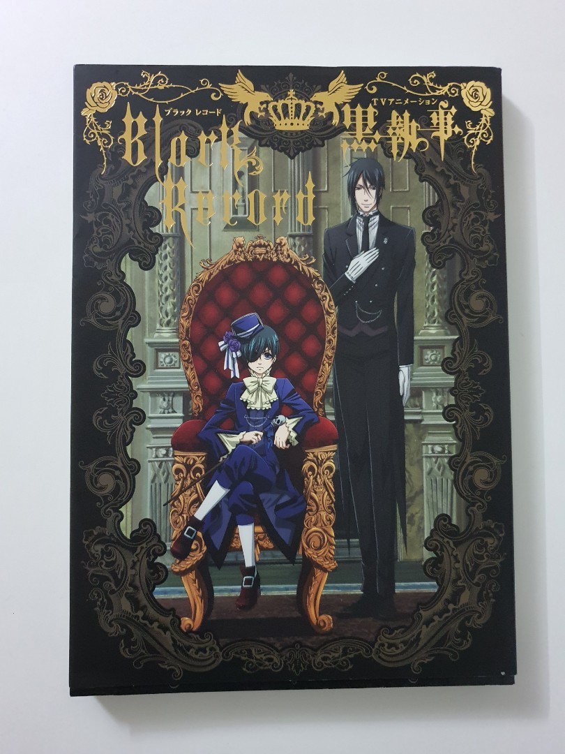 Black Butler Kuroshitsuji Black Record Official Artbook, Hobbies & Toys ...