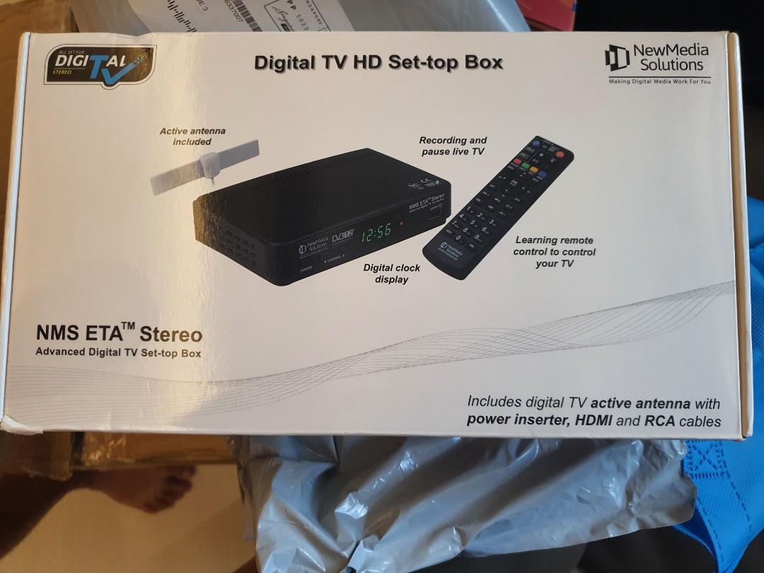 BNIB Digital TV HD set up box, TV & Home Appliances, TV & Entertainment ...