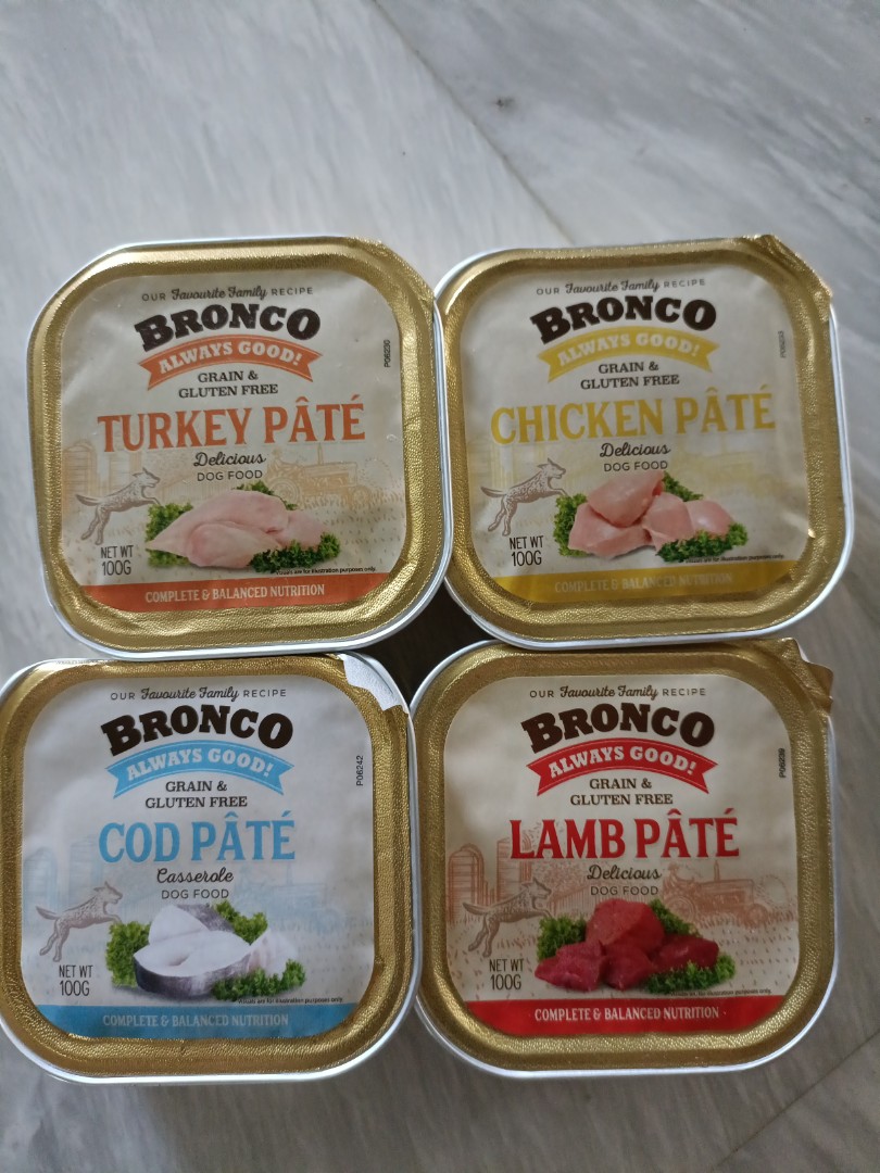 Bronco dog wet food, Pet Supplies, Pet Food on Carousell
