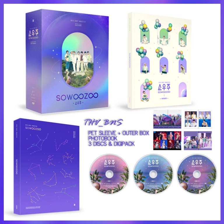 BTS 2021 MUSTER SOWOOZOO DVD - UNSEALED, Hobbies & Toys, Music & Media ...