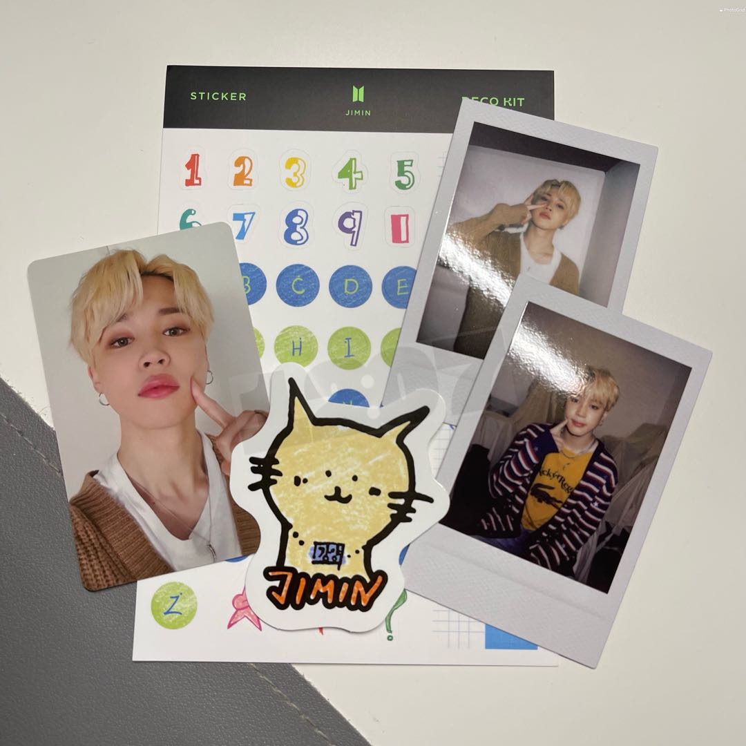 BTS Deco Kit Member Sets - Jimin, Jin, Jhope, Hobbies & Toys ...