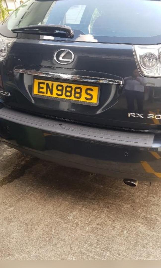 Car plate LTA compliant can make it within 10 minute. Front or rear ...