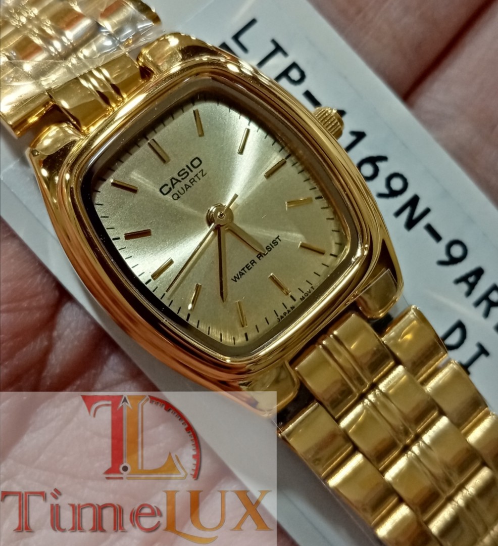 Casio Ladies Gold LTP-1169N-9A, Women's Fashion, Watches & Accessories ...