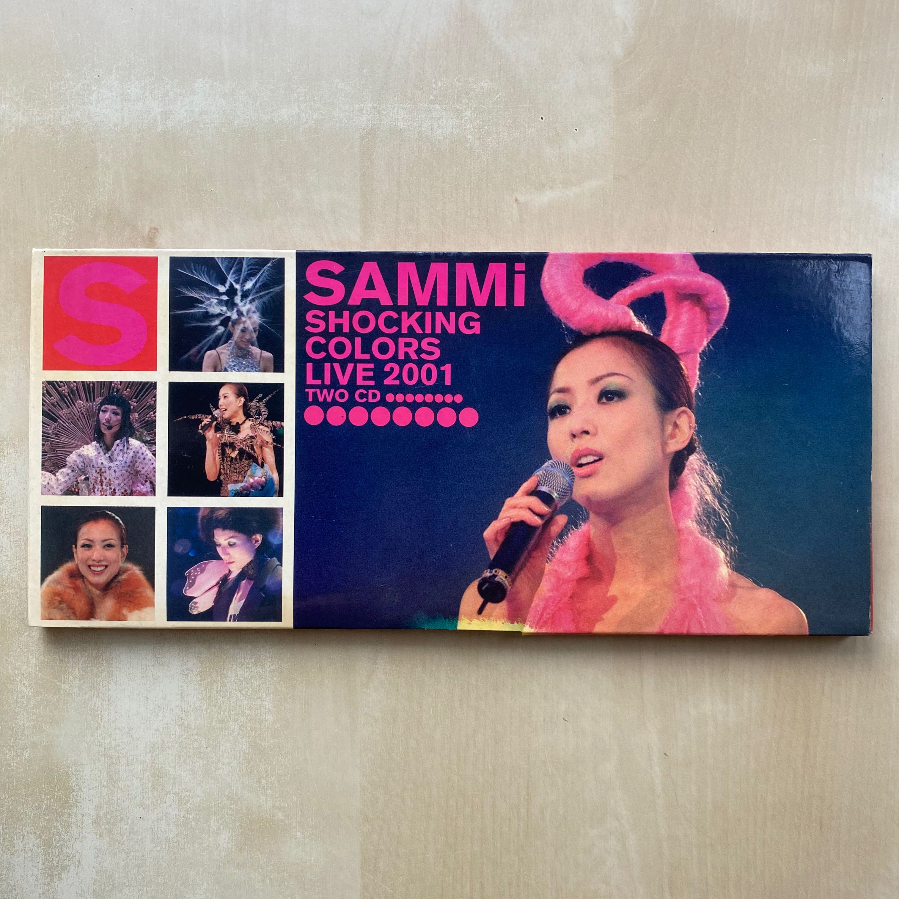CD丨鄭秀文 Sammi Shocking Colors Live 2001 (Promotional Copy) (2CD), 興趣及遊戲 ...