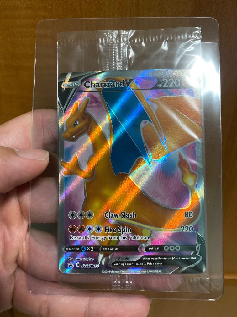 Charizard v champion path promo, Hobbies & Toys, Toys & Games on Carousell