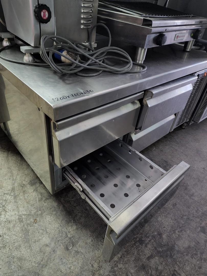 4 Drawer Under Counter Chiller Fridge Table Top - Commercial Kitchen ...