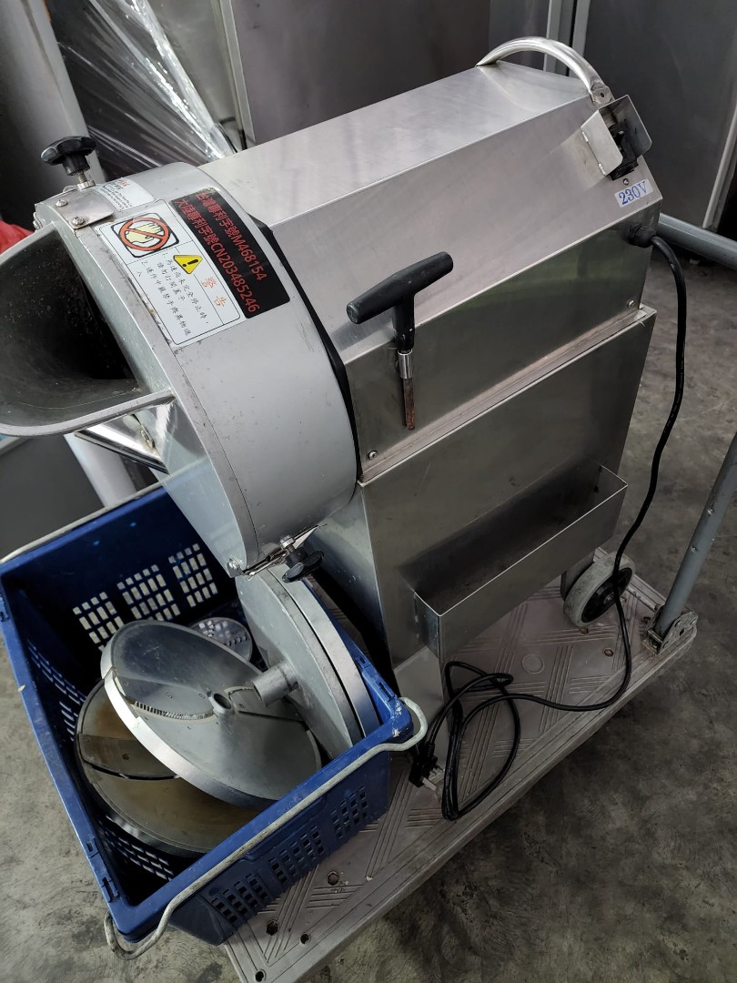 Vertical plantain vegetable chips slicer cutting machine - Commercial ...