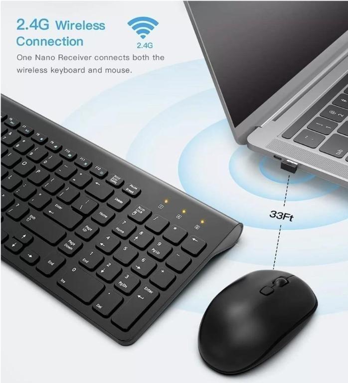 Cordless Multimedia keyboard and mouse Keyboard Model-KG9006 | Mouse ...