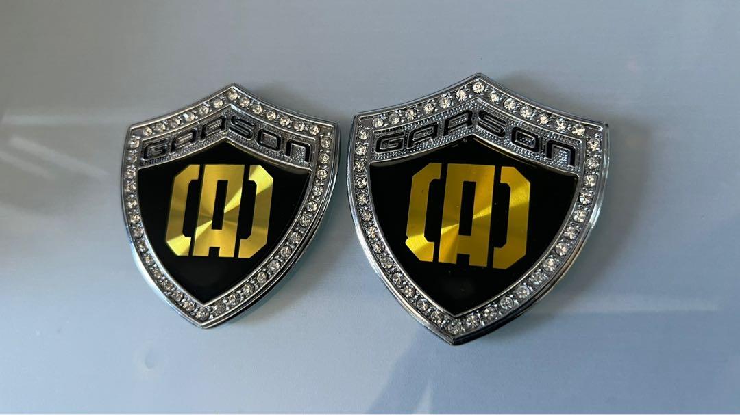 DAD VIP Garson emblem, Car Accessories, Accessories on Carousell
