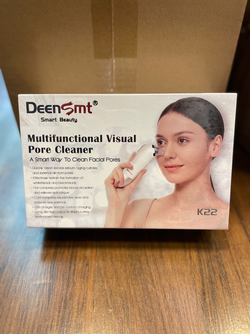 門市全新現貨‼️DeenSmt K22 多用途視像黑頭清潔器, 美容＆個人護理, 健康及美容 - 皮膚護理, 面部 - 面部護理 - Carousell