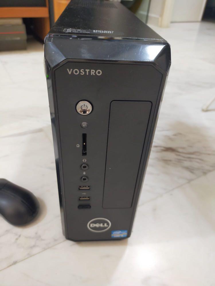 DELL Vostro 270s cpu with Dell 19 inch monitor. Intel i5-3470s @ 2 ...