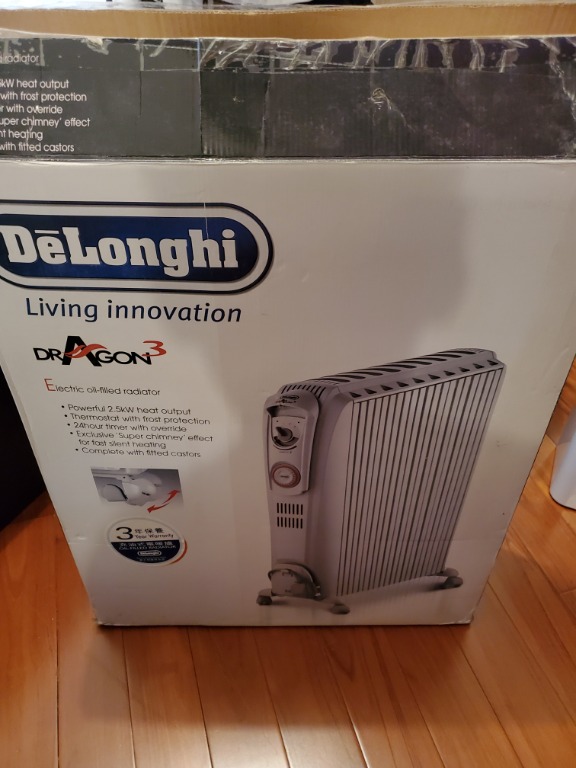Delonghi Dragon 3 Heater, 家庭電器, 冷氣機及暖風機 - Carousell