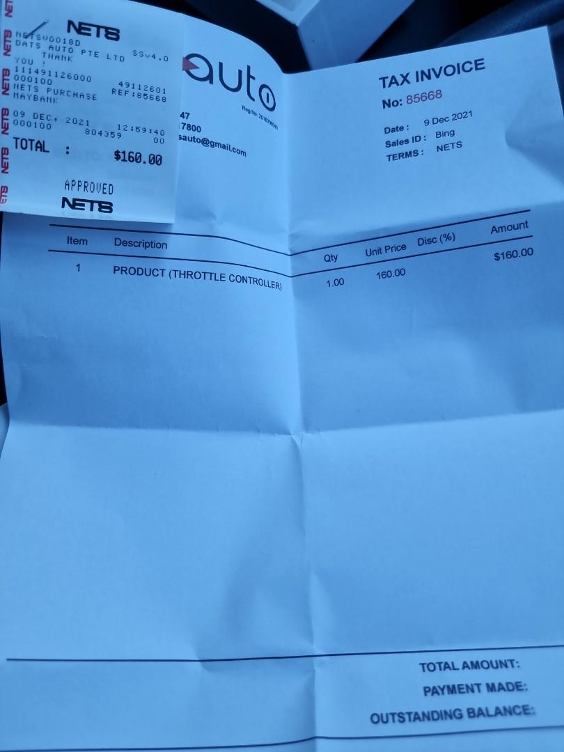 DFx F2 throttle controller, Car Accessories, Accessories on Carousell