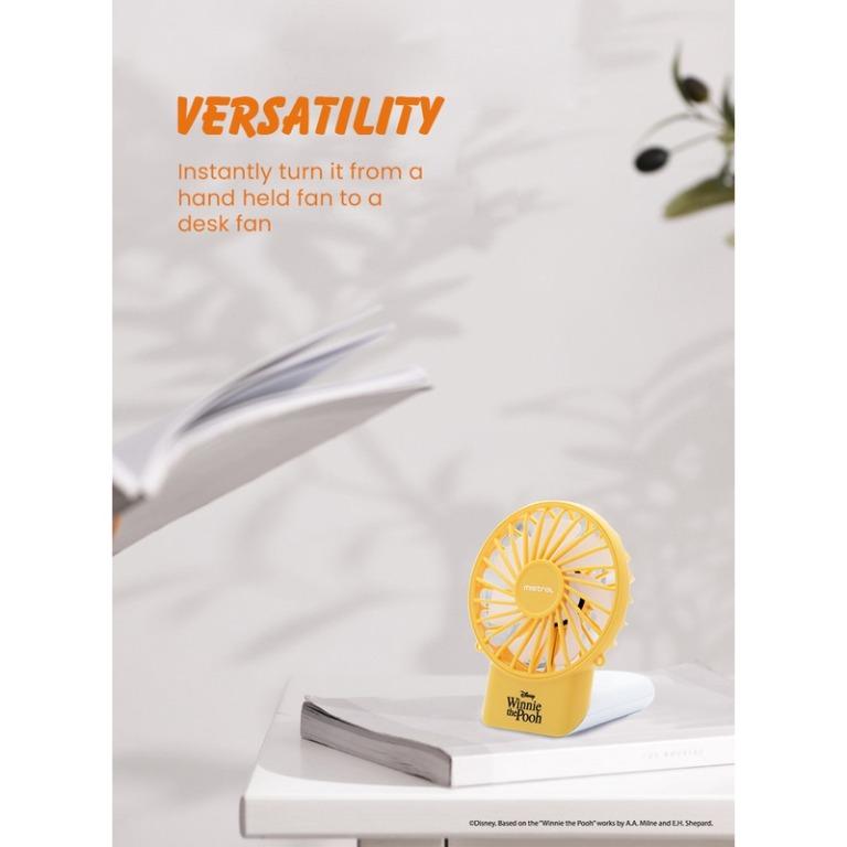 Disney Winnie The Pooh Edition Cool Breeze Rechargeable USB Fan MRF500 ...