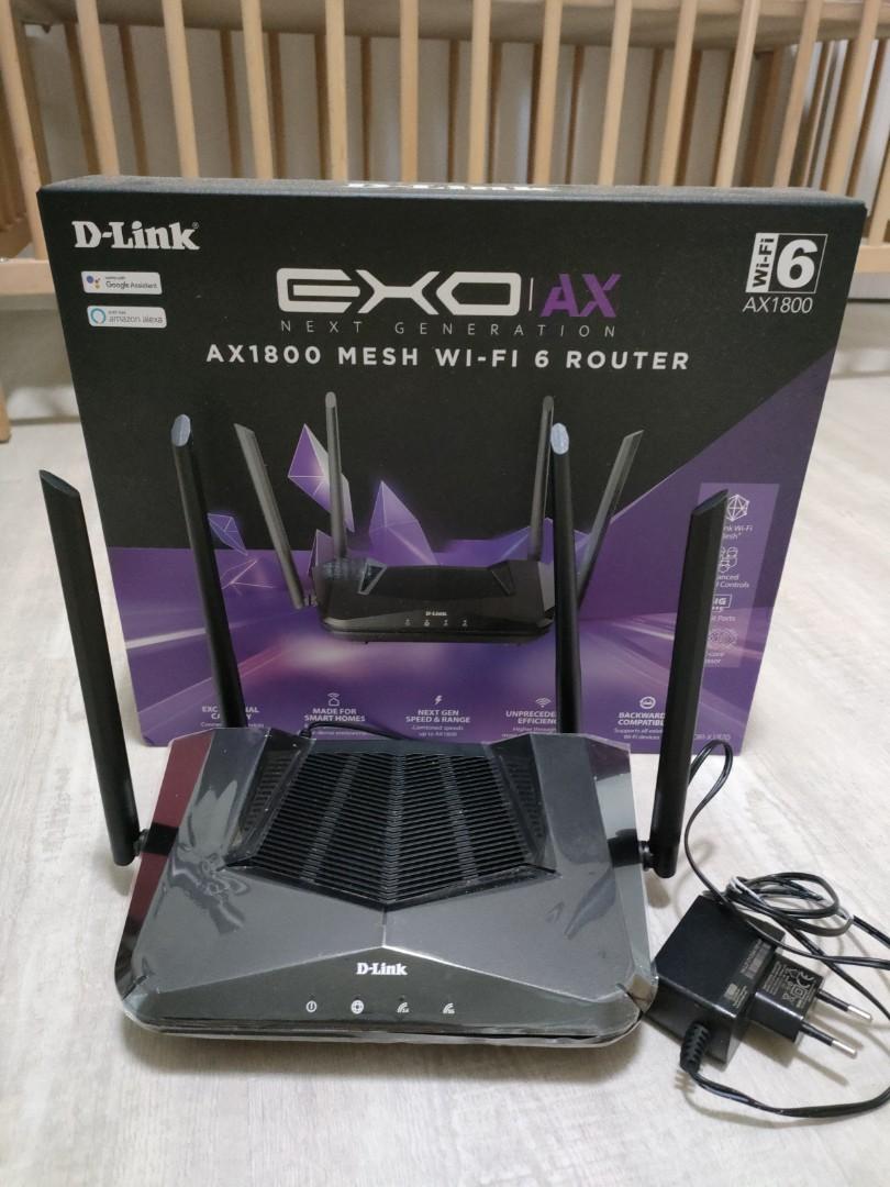 D-Link AX1800 Mesh WiFi 6 Router, Computers & Tech, Parts & Accessories ...