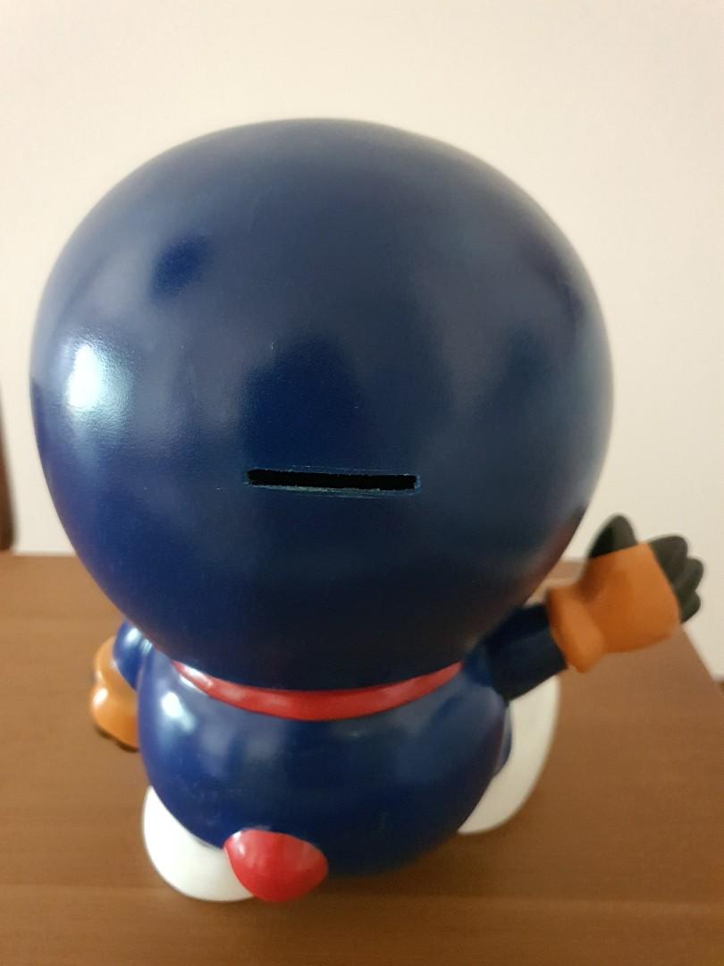 Doraemon coin bank hand painted, Hobbies & Toys, Memorabilia ...