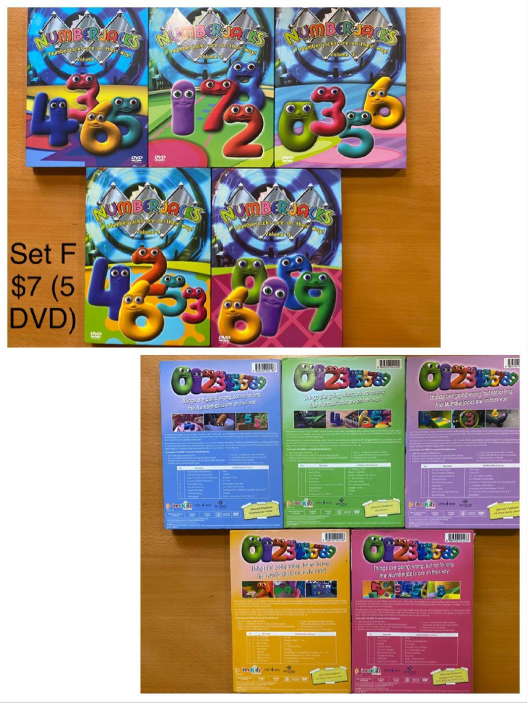 Educational DVD set (for preschoolers), Hobbies & Toys, Music & Media ...