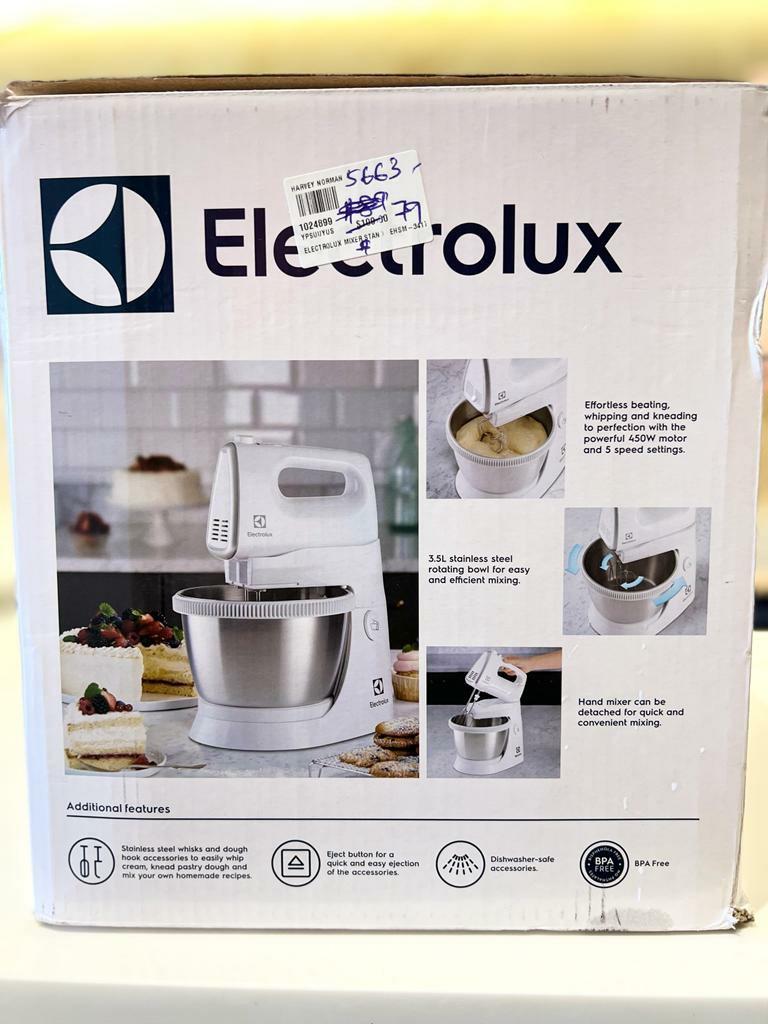Electrolux Stand Mixer, TV & Home Appliances, Kitchen Appliances, Hand ...