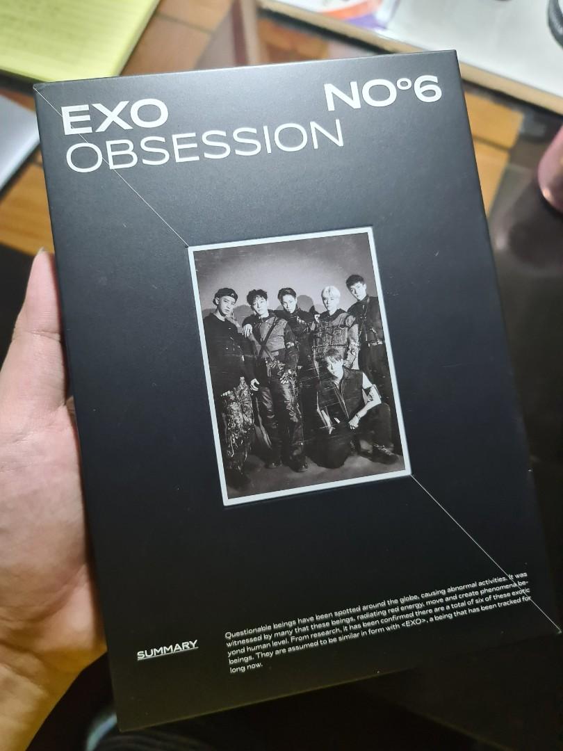 EXO Obsession Album Obsession Version with Kai photocard, Hobbies ...