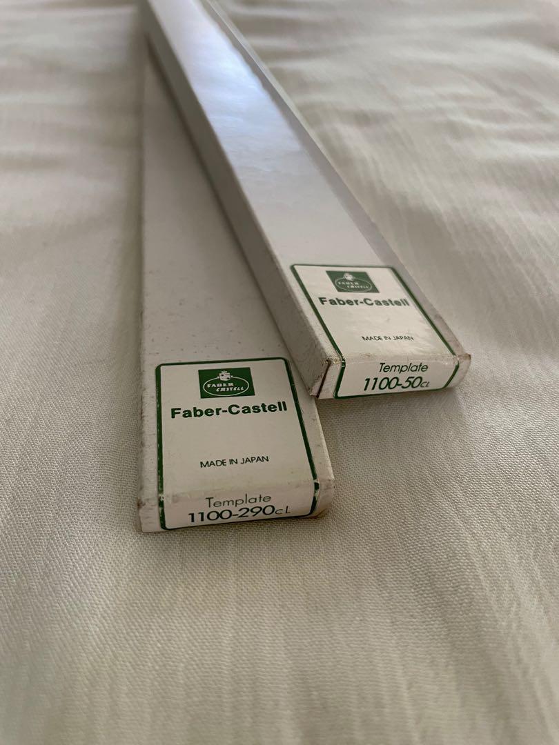 Faber Castell Lettering Guide Template, Hobbies & Toys, Stationary ...