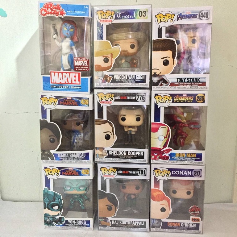Funko Pops (Marvel, Big Bang Theory), Hobbies & Toys, Toys & Games on ...
