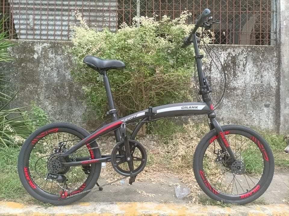GILANK DOLPHIN FOLDING BIKE(steel frame)Size 20er, Sports Equipment ...