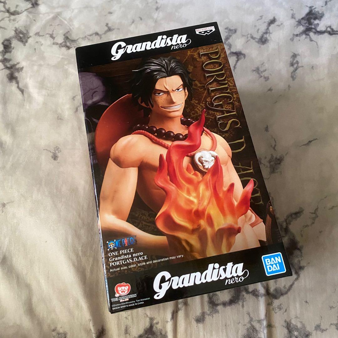 GRANDISTA NERO ONE PIECE BANPRESTO PORTGAS D ACE FIGURE, Hobbies & Toys ...