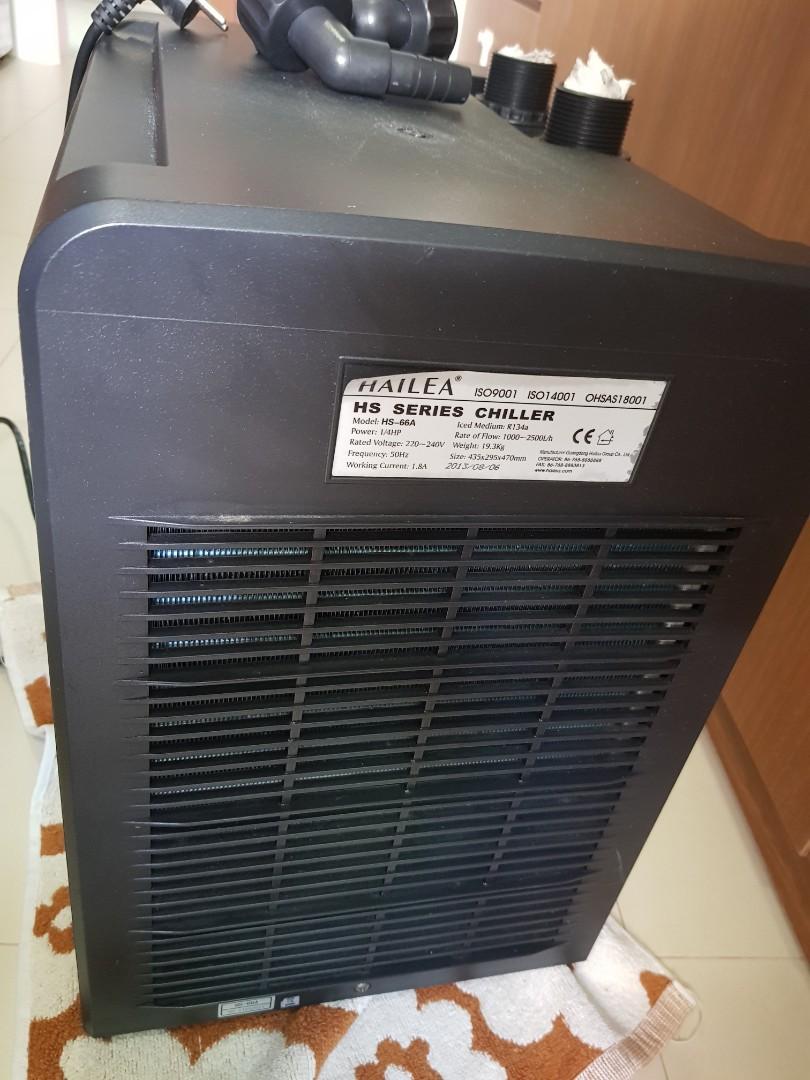 Hailea hs-66a aquarium chiller, Pet Supplies, Homes & Other Pet ...