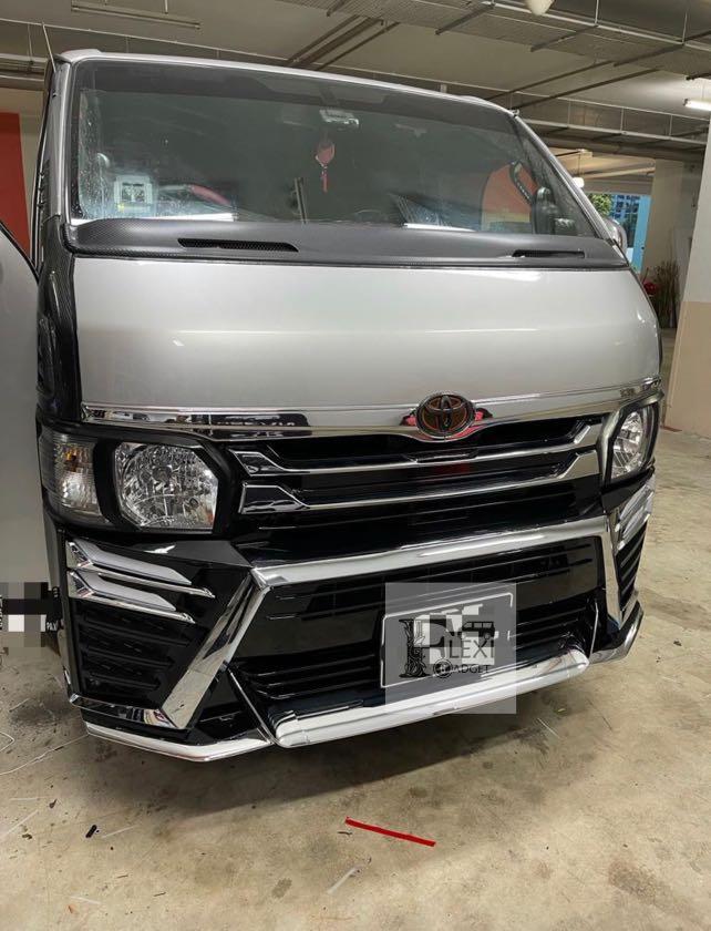 Hiace Front Bumper / Hiace Bodykit / Hiace Front Bodykit / Hiace ...