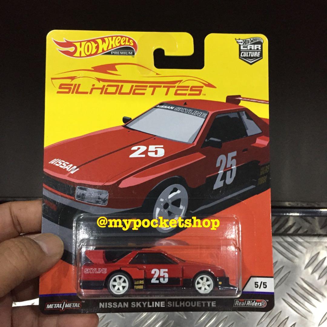 Hot Wheels NISSAN SKYLINE (R30) SILHOUETTE / 2019 Hotwheels Premium Car ...
